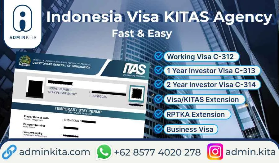 Get Indonesia Work Permit Easily With AdminKita - Adminkita.com